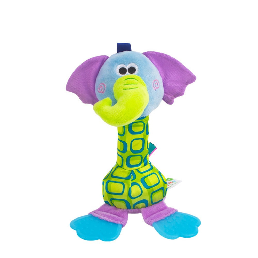 Baby Soft Rattles Shaker, Infant Developmental Hand Grip Baby Toys ...