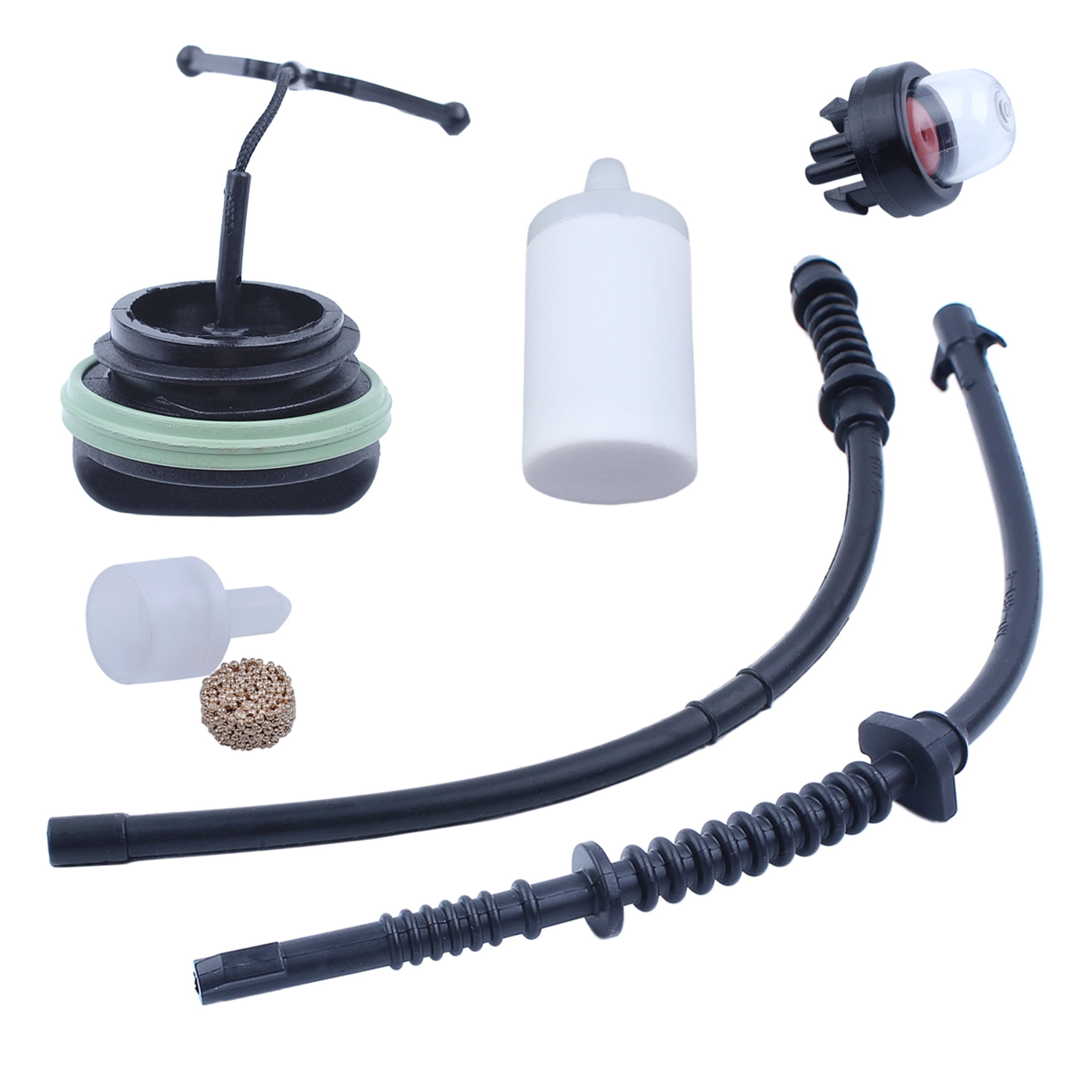 Fuel Gas Line Primer Bulb Cap Kit for Husqvarna 450 Rancher 445 445eII ...