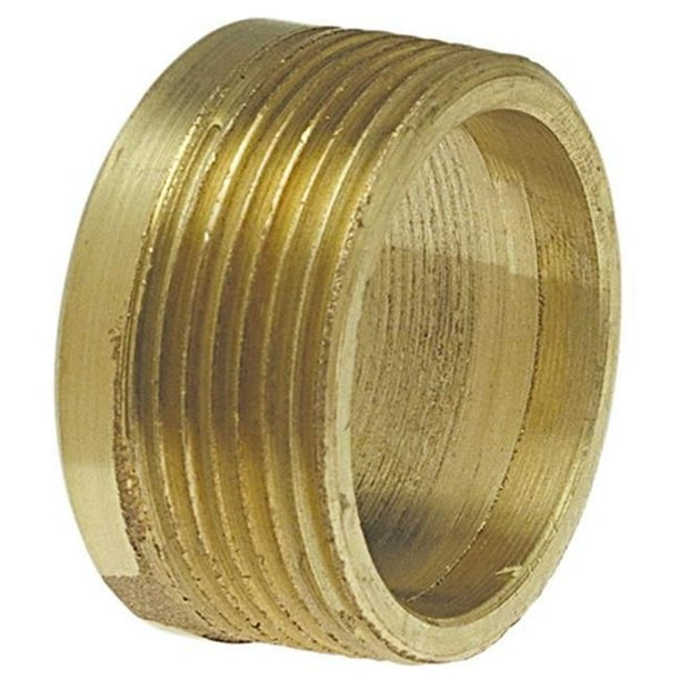 2 in. DWV Cast Copper x Male Flush TRAP Adapter - Walmart.com