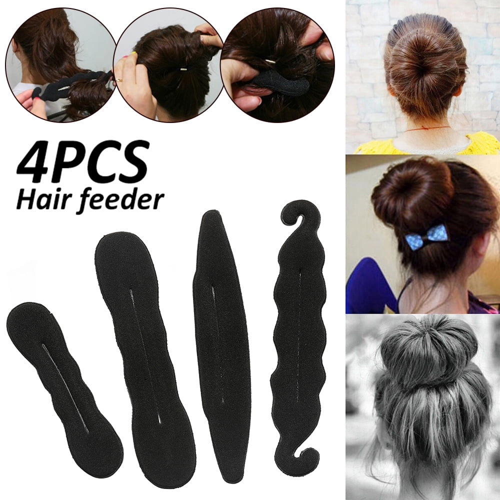 Miuline Magic Hair Bun Twist Bun Maker Styler Foam Hair Bun Former Bun ...