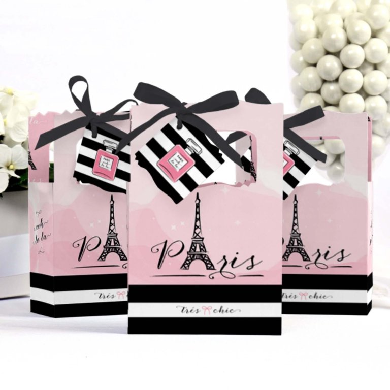 Paris Party Favors Boxes