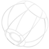 MLINS Metal Lamp Shade Frame Table Lampshades Light Cover Frames White ...