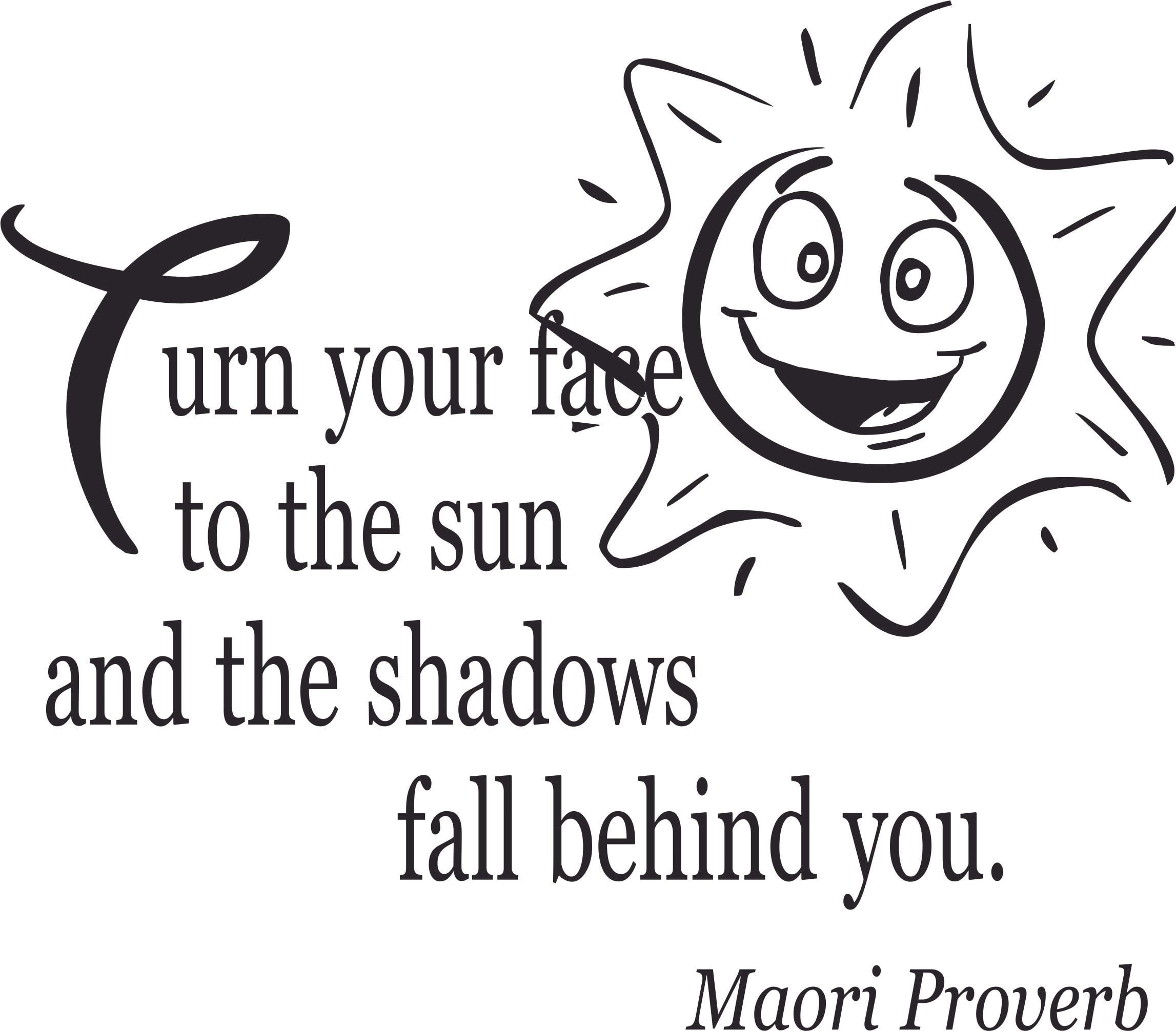 Wisdom Proverbs Motivational Quotes Lettering Wall Sticker Art Design ...