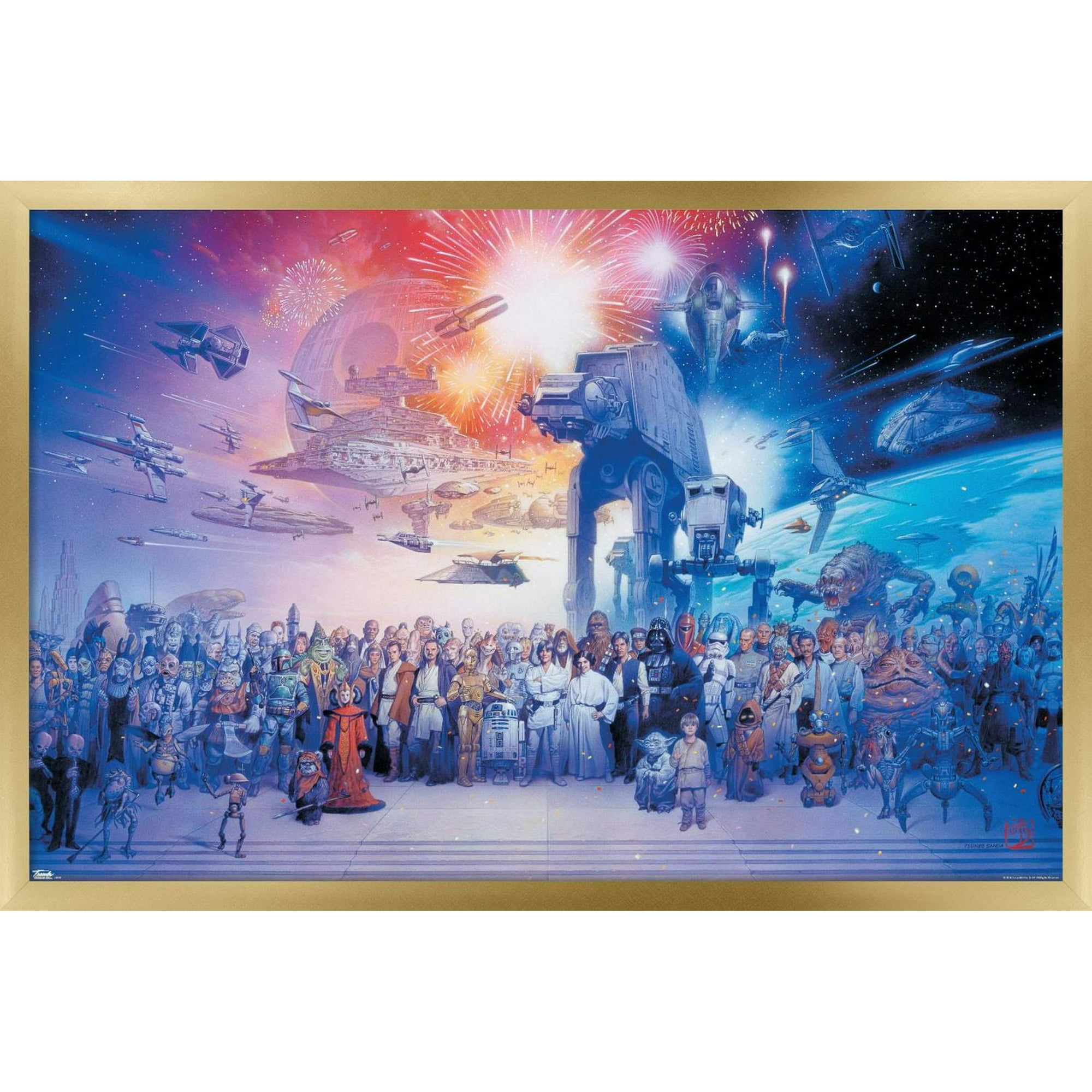 Click here for Trends International Star Wars: Saga - Galaxy Wall... prices