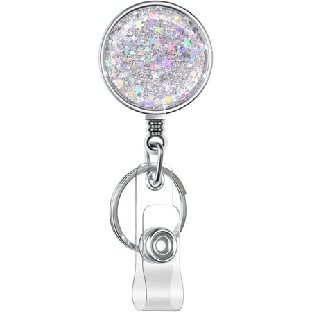 Retractable Holder, Lightweight Reel Retractable Card Holder with Key ...