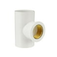 32mm x 3/4 PT Female x 32mm Slip PVC Pipe Fitting Tee T-shaped ...