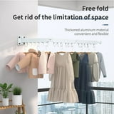 Wall Mounted Clothes Drying Rack , UNTIMATY Laundry Drying Rack ...