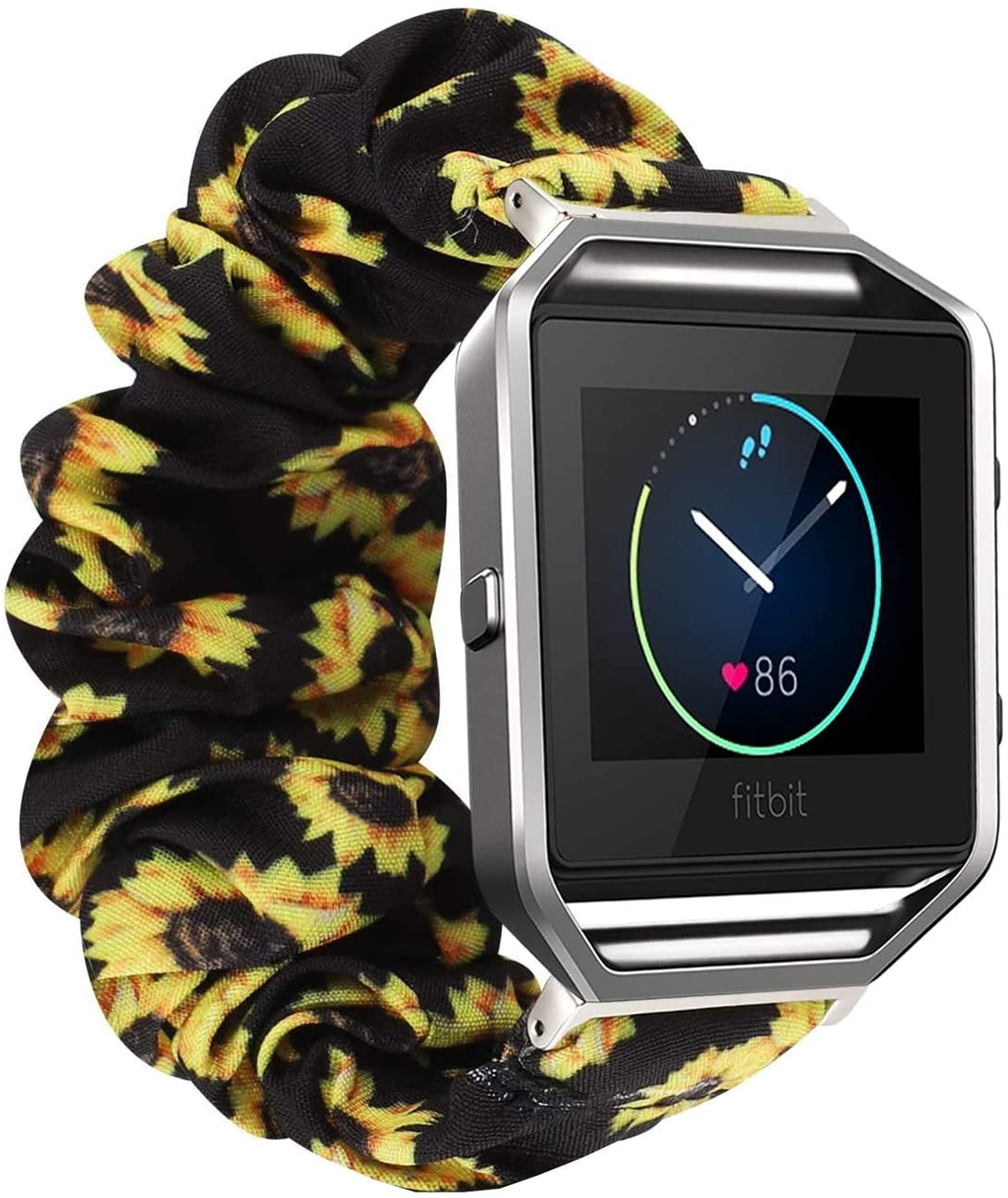 Compatible for Fitbit Blaze Bands, YOUkei Fabric Elastic Scrunchie ...