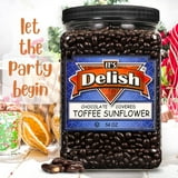 Chocolate Covered Toffee Coated Sunflower by It's Delish, 54 OZ Jumbo ...
