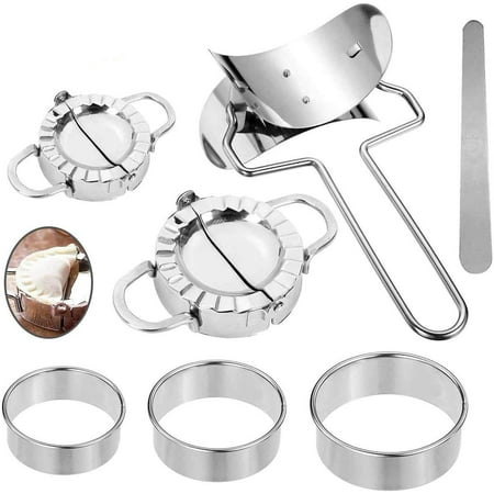Bail Maker and Cutter, Set of 7 Stainless Steel Utensil Molds, Pie ...