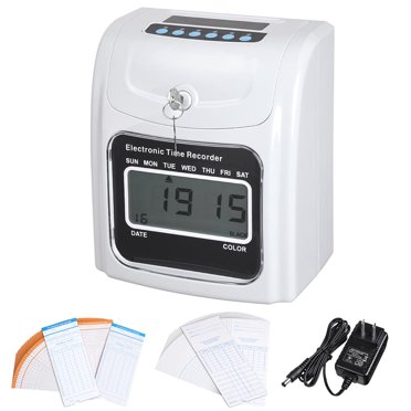 Acroprint Model 150 Analog Automatic Print Time Clock with Month/Date/1 ...