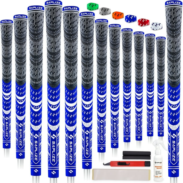 SAPLIZE Multi Compound Golf Grips, 13 Piece with Complete Regripping ...