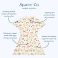 Sleeping Baby Zipadee-Zip Baby Swaddle Sack 6-12 Months - Woodlands - Walmart.com