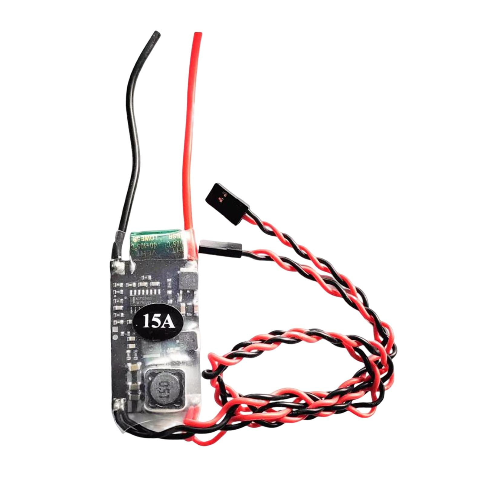 RC Servo BEC Regulador de voltaje Convertidor estable para RC Avión DIY ...