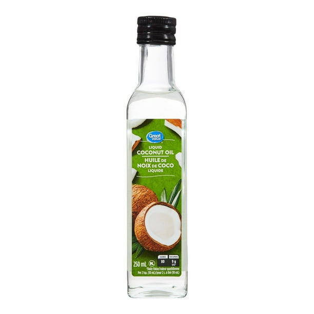 Great Value Liquid Coconut Oil, 250 mL - Walmart.ca