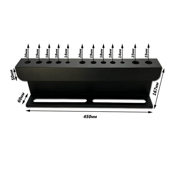 ziyahi Detailing Brush Holder Alloy for Auto Cleaning Detailing Tools ...