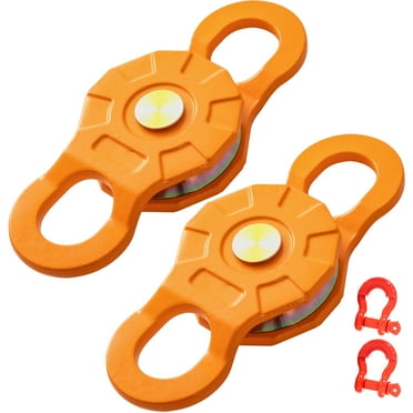 Portable Winch Double Swing Side Snatch Block - Walmart.com