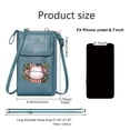 Classic Women Small Crossbody Lovely Pattern Crossbody Bag Soft PU ...