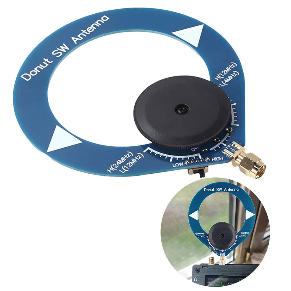 Antena Circular Pequeña AM MW/SW Antena Portátil MW SW para Radio (azul ...