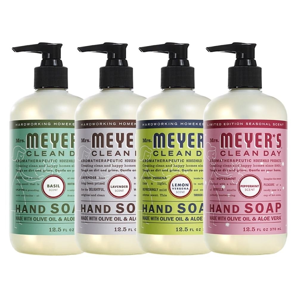 Liquid Hand Soap, Cruelty Free and Biodegradable Formula, 1 Pack Basil ...
