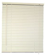 DESIGNER'S TOUCH 1-INCH VINYL MINI BLINDS, ALABASTER, 46X48" - Walmart.com