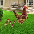 Tree Insert Metal Christmas Chicken Ground Plug Iron Garden Christmas ...