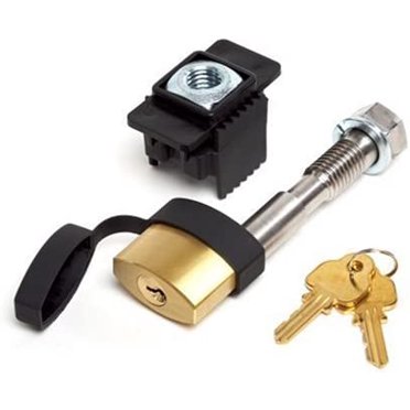 Universal Trailer Hitch Locks,Hitch Coupler Lock,Red - Walmart.com