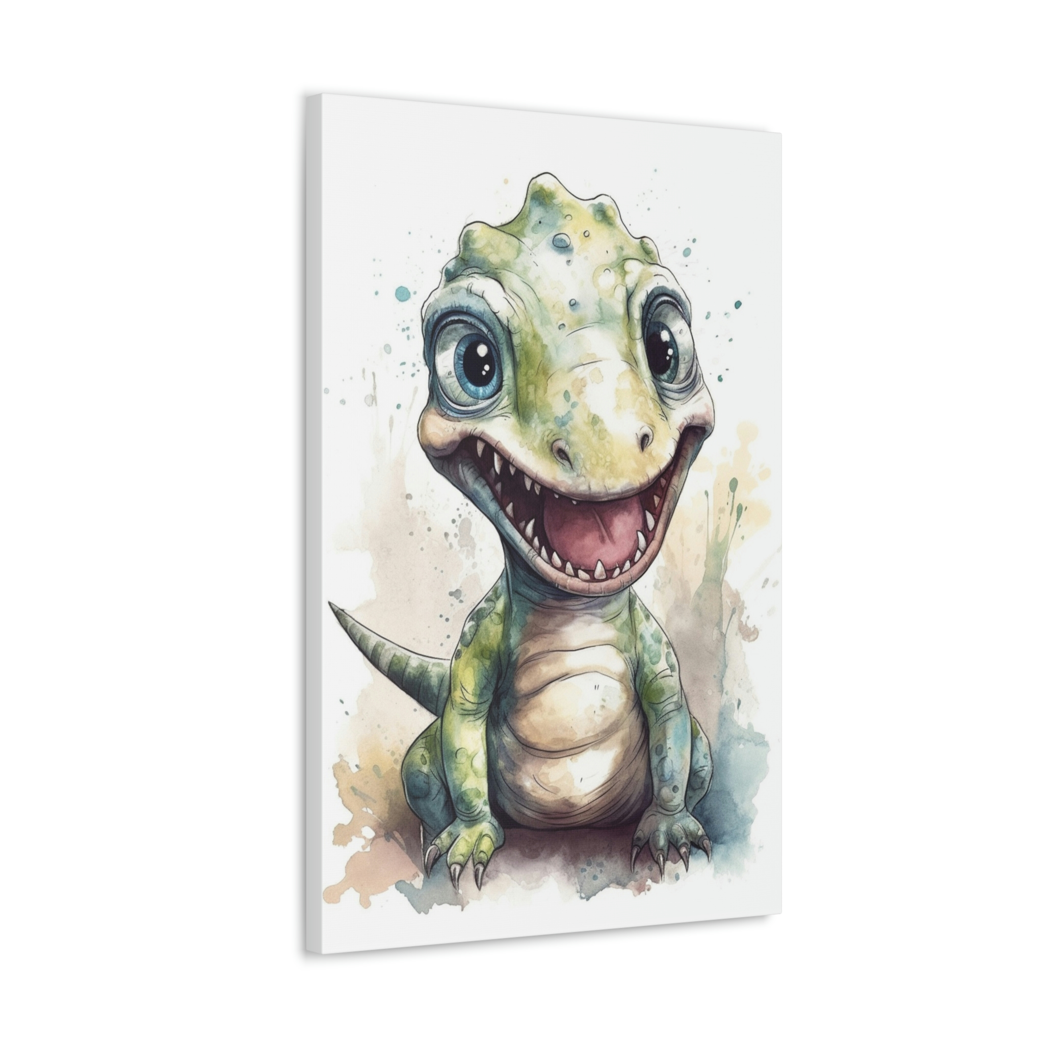 Watercolor T-Rex Painting 2 - Nursery Collection - Bedtime Stories ...