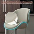 Adjustable Bar Stools for Kitchen Counter, Swivel Bar Height Chairs ...