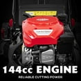 Amerisun 21" 144cc Gas Push Lawn Mower, 3-in-1 Gas Walk Behind Push ...