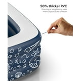 "Pool Sense Extra Large Family Rectangular Inflatable Above Ground ...