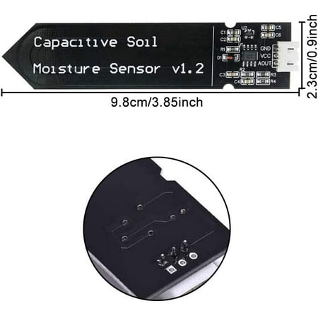 Capacitive Corrosion Resistant Capacitive Soil Moisture Sensor Module ...