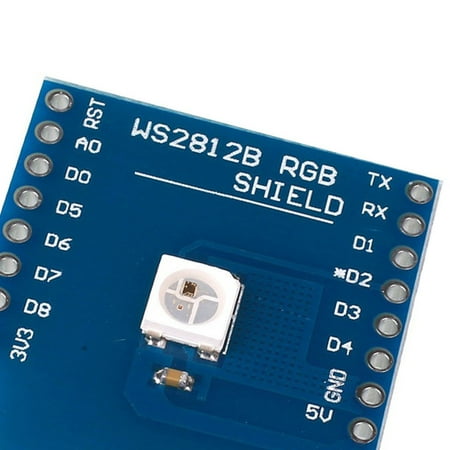 RGB LED Shield WS2812B Wemos D1 Mini ESP8266 For Arduino WS2812B Board | Walmart Canada