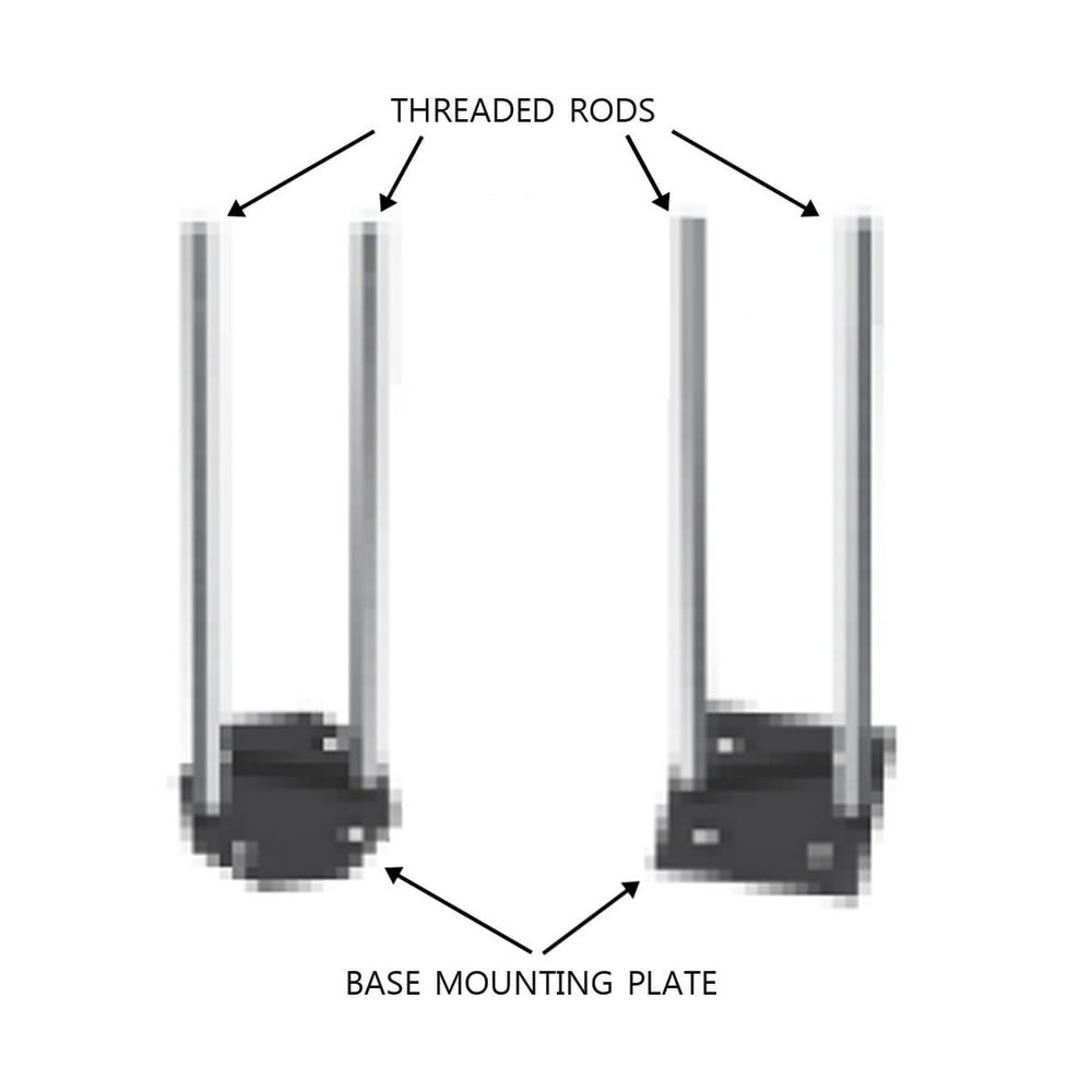 12" Newel Post Installation Kit - Walmart.com - Walmart.com