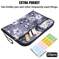 1Set Plastic File Folders with Polyester Label Sheet Document Organizer ...