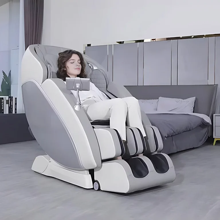 2025 Upgraded 4D Massage Chair Full Body Zero Gravity SL Track Shiatsu Stretching Relief Back Calf Heating Install free