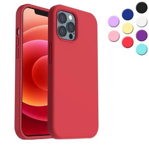 Designed for iPhone 12 Silicone Case, Protection Shockproof Dustproof ...