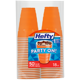Hefty Everyday Easy Grip Plastic Cups, Orange, 18 oz, 50 count ...
