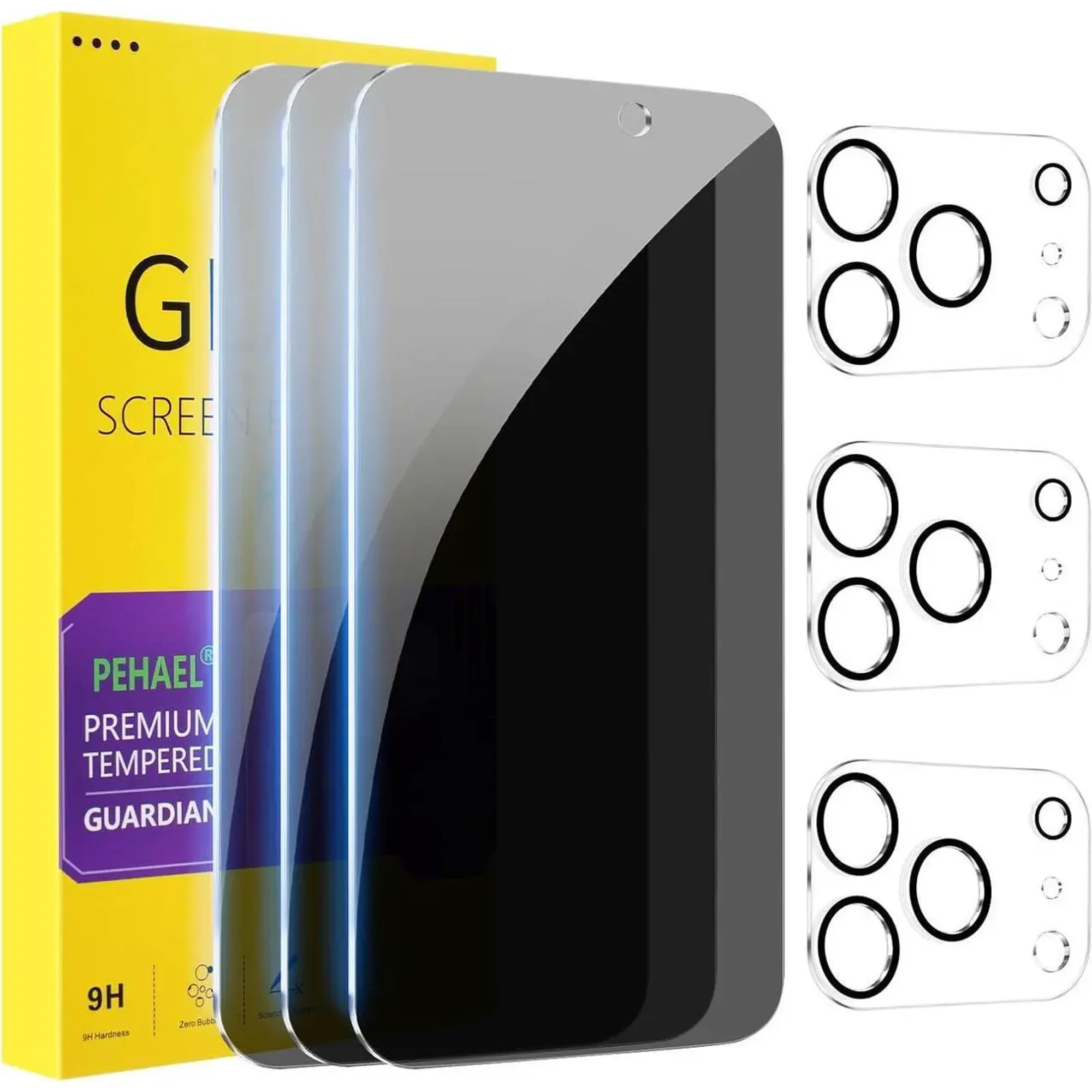 Click here for Bonaever 3+3 Pack For Iphone 17 Pro Max Privacy Sc... prices