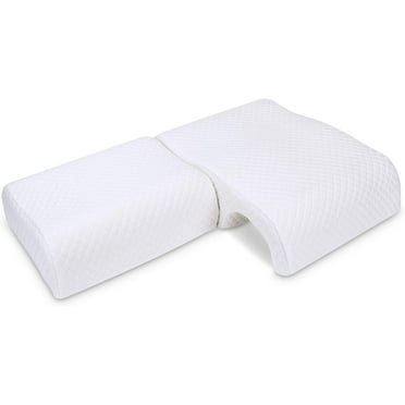 Better Sleep Pillow - Gel PolyFiber, Arm-Tunnel Design for Circulation ...