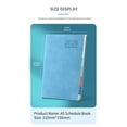 2026 Schedule Notebook Journaling Notebooks PU Cover Calendar Planner ...