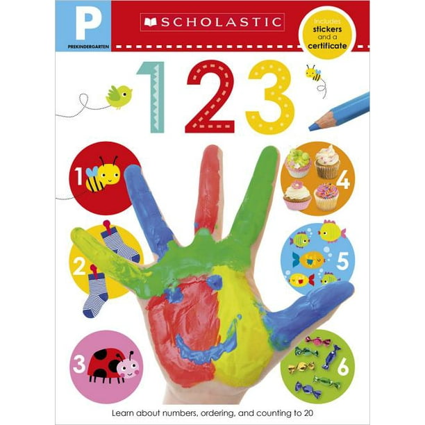 Scholastic Early Learners: 123 Pre-K Workbook: Scholastic Early ...