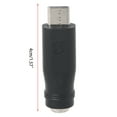 5V 5.5x2.1mm Practical Female to Type C Connector Power Adapter ...