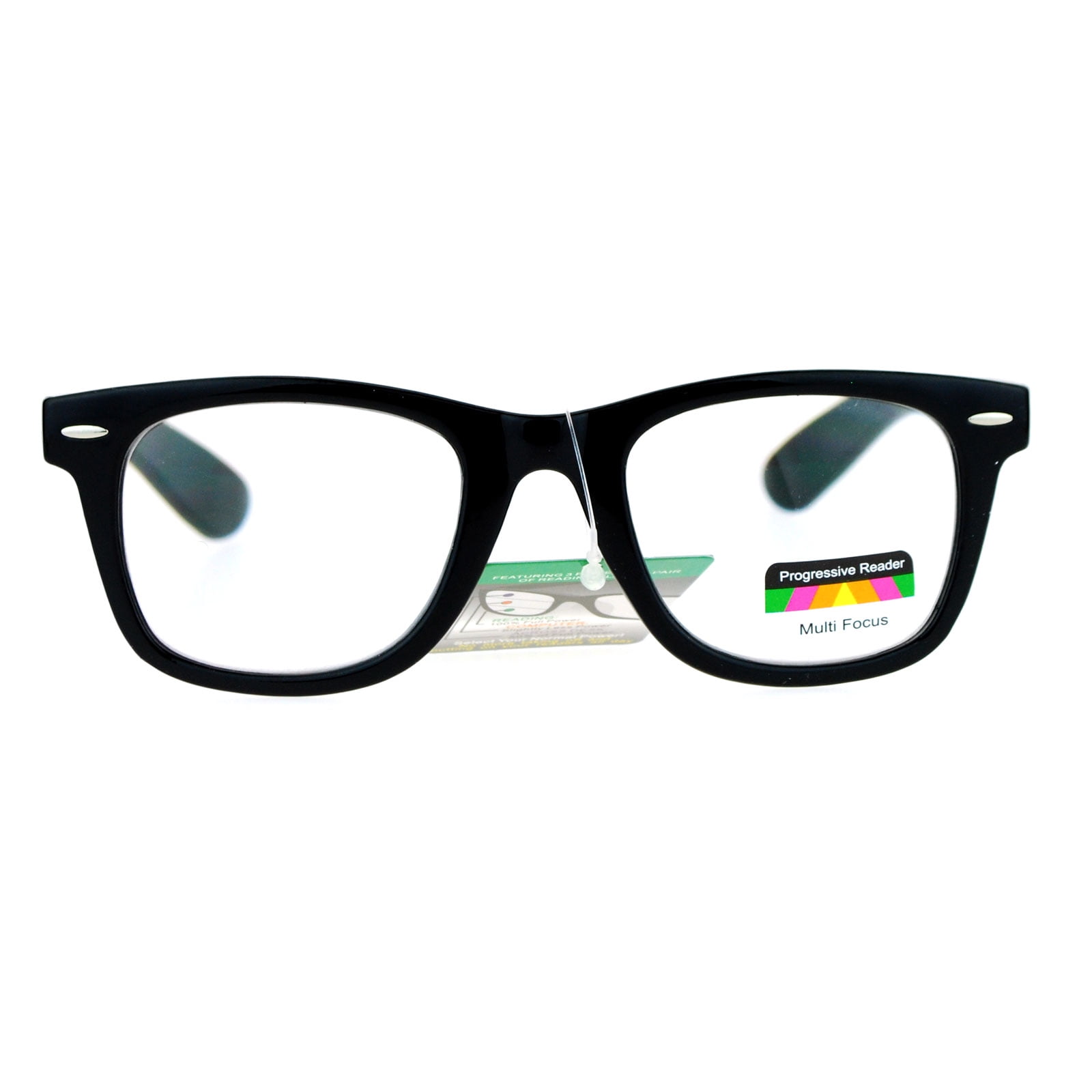 Click here for Sa106 Retro Horn Rim Multi 3 Focus Progressive Rea... prices