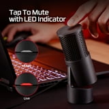 HyperX SoloCast 2 – Gaming USB Condenser Mic for PC, USB-C to USB-A ...