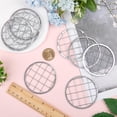 15Pcs Tinplate Frog Lid Insert with Square Grids Flower Arranging ...