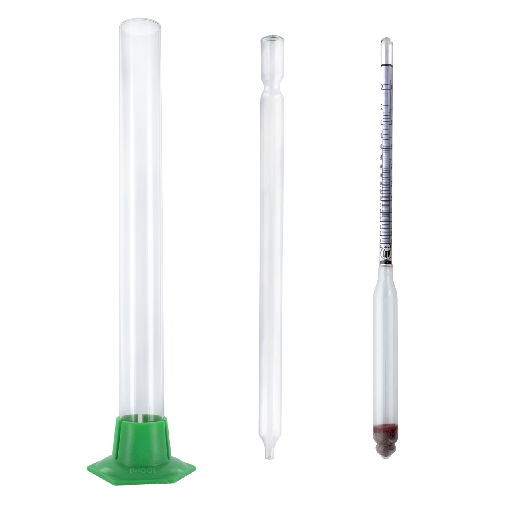 Home Brew Ohio Glass Gravity Testing Combination (Glass Thief, Glass ...