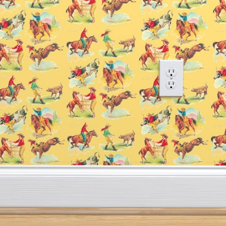Vintage Cowboy Wallpaper