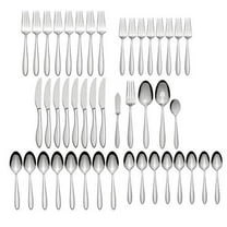 Oneida Mooncrest 45-Piece Silverware & Serving Set - Walmart.com