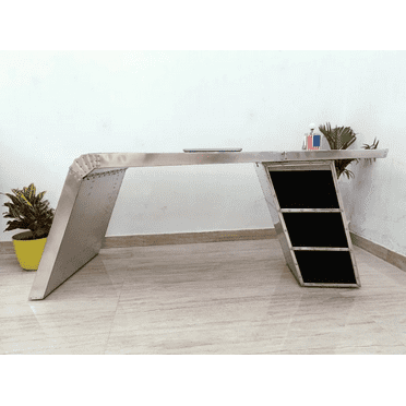 NauticalMart Aviator Wing Desk Aluminium Table Home Office Aviator ...
